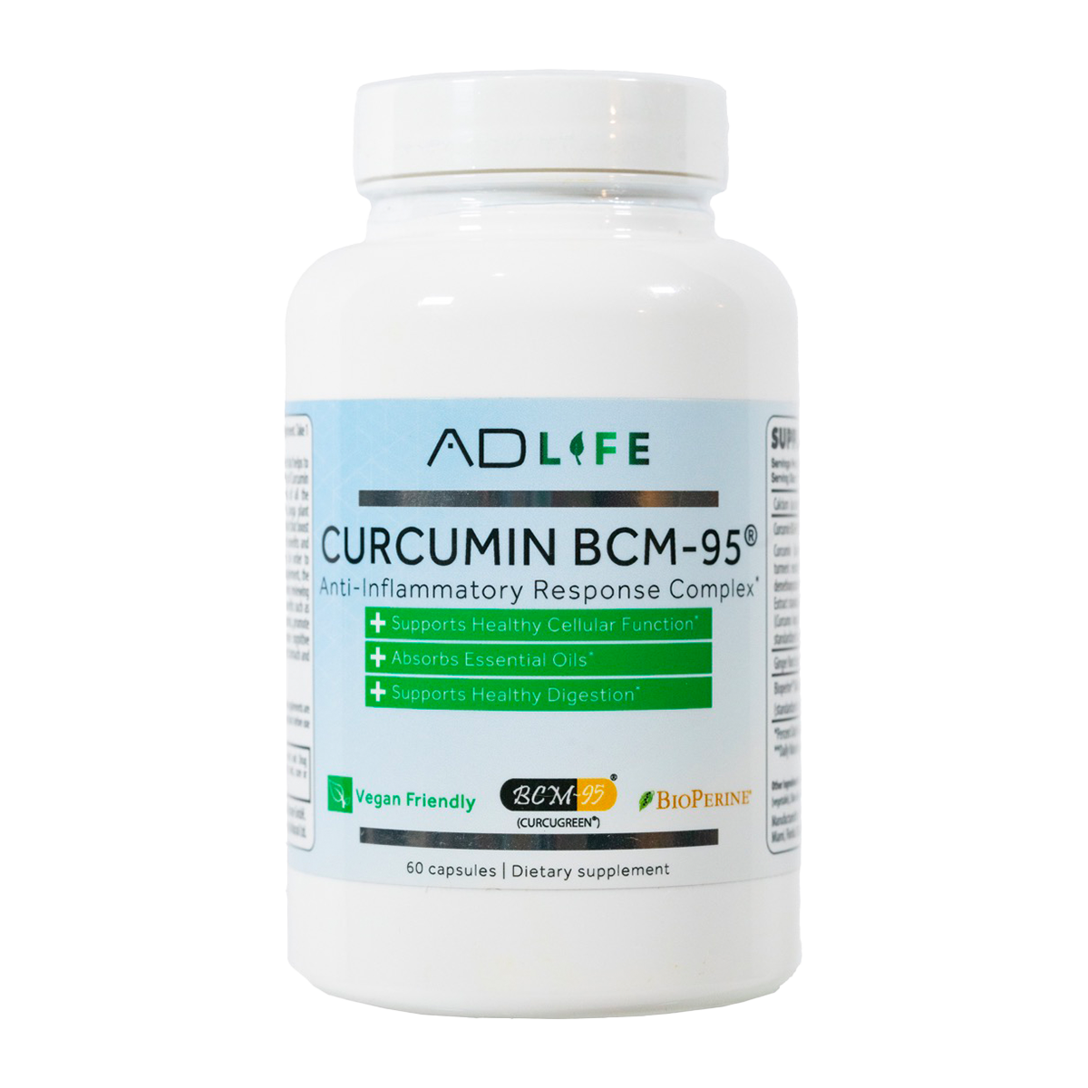 AD Life Curcumin 60 Caps – Protein Bargain Wholesale