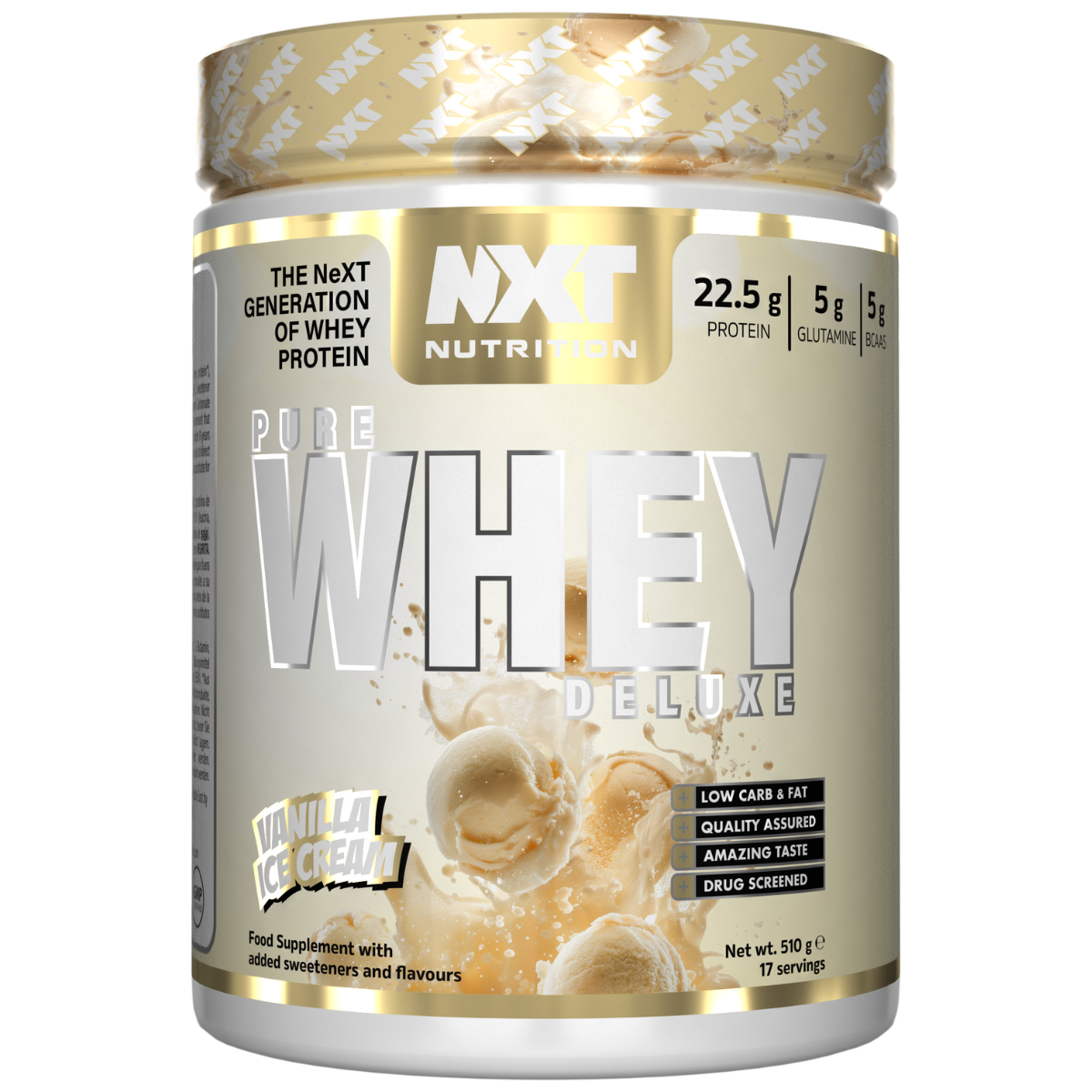 NXT Nutrition Pure Whey Deluxe 510g – Protein Bargain Wholesale
