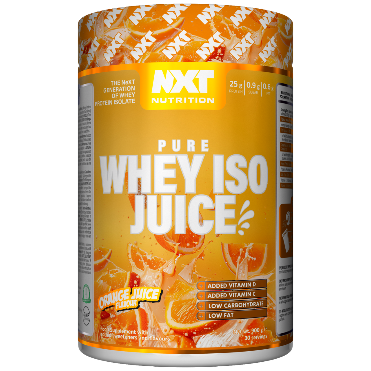 NXT Nutrition Pure Whey ISO Juice 900g – Protein Bargain Wholesale