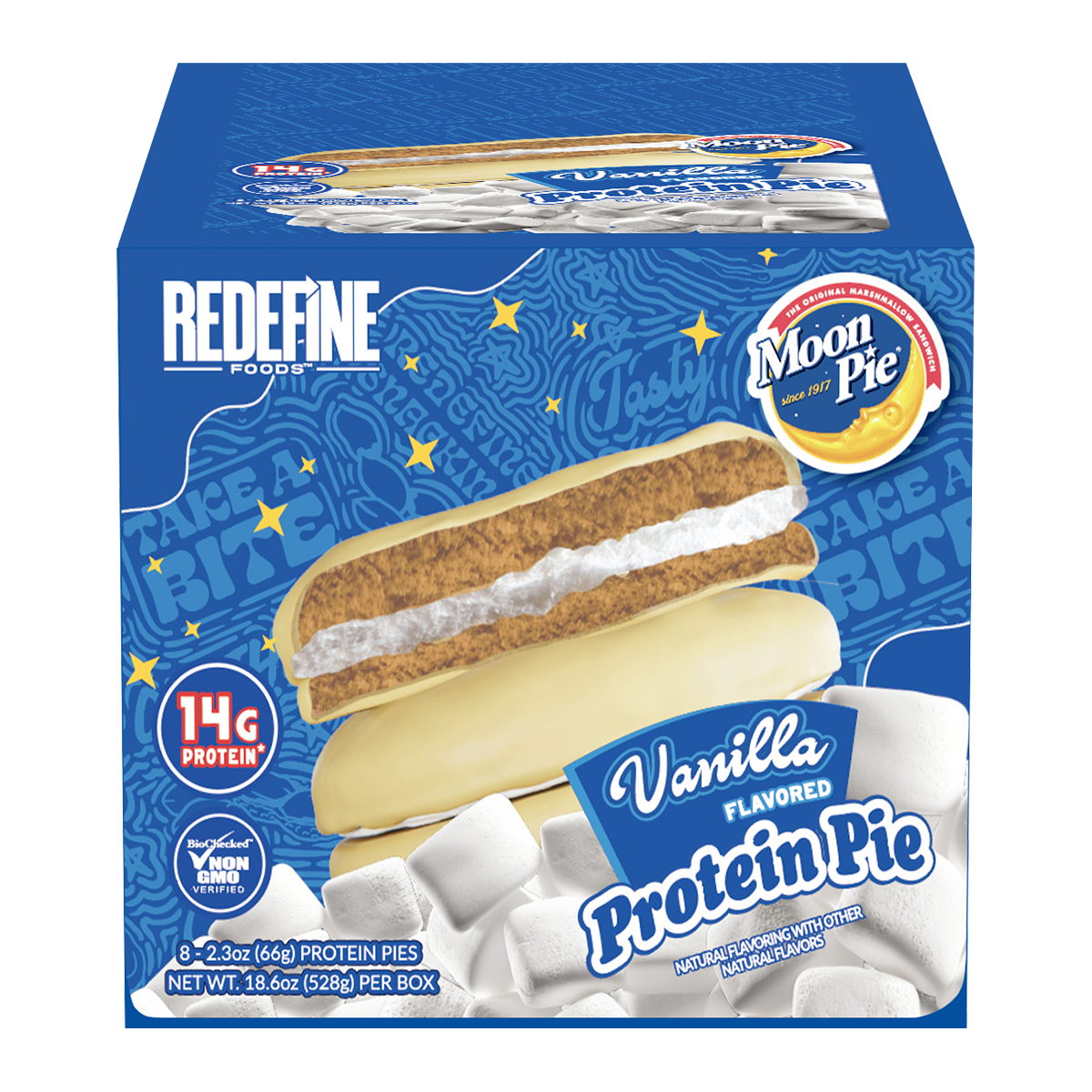Redefine Foods Protein Pie Moon Pie 8x66g – Protein Bargain Wholesale